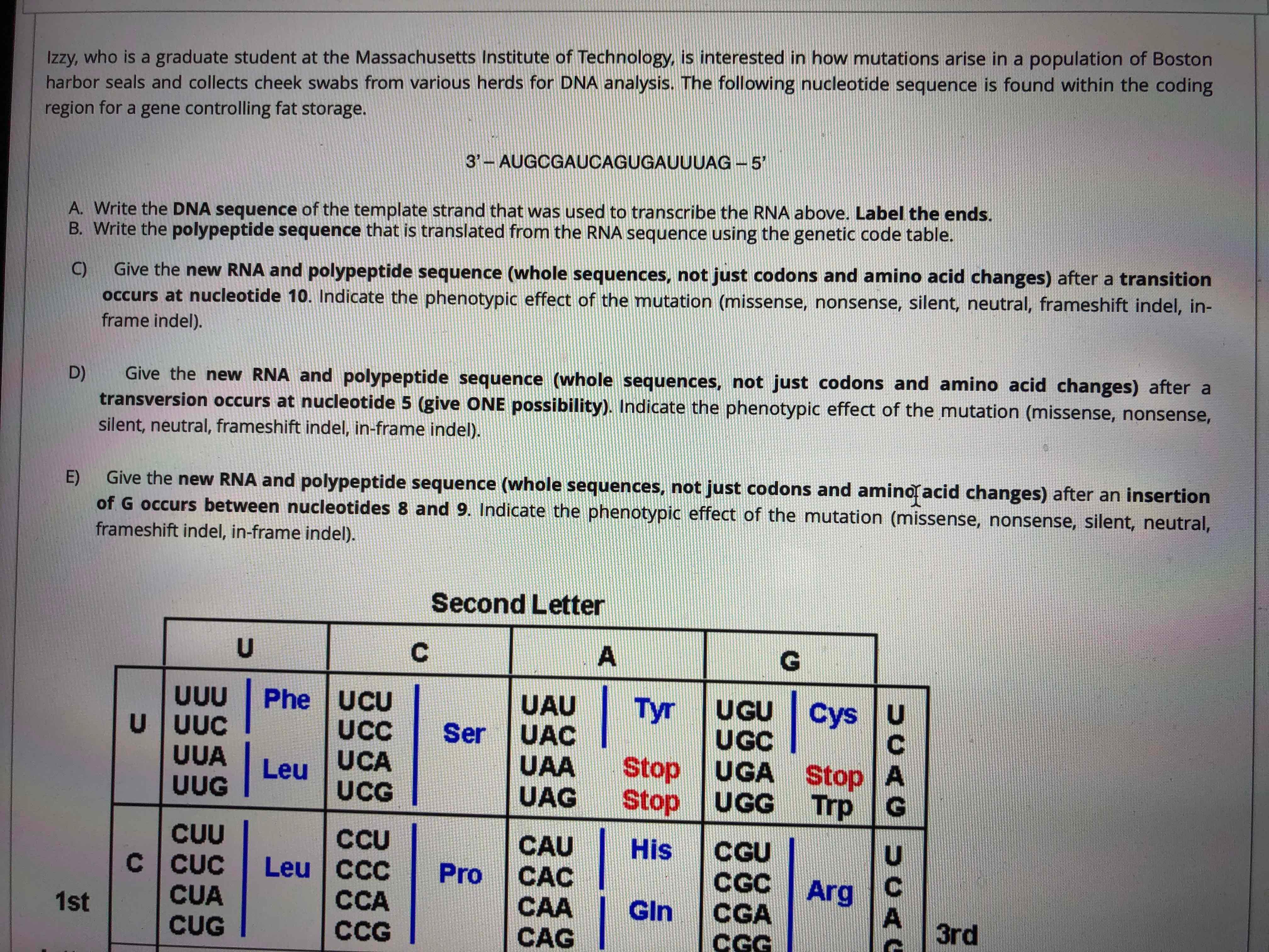 Solved Izzy, who is a graduate student at the Massachusetts | Chegg.com