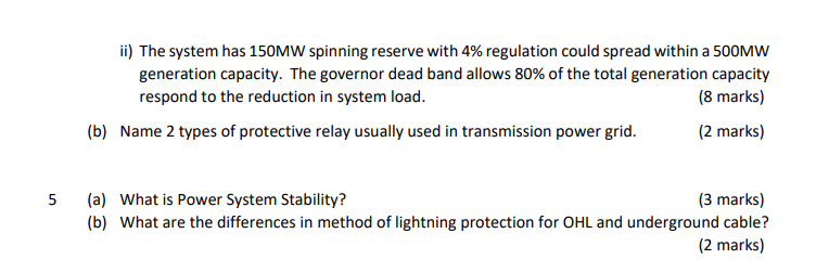 Solved 1 Two synchronous generators connected in parallel | Chegg.com