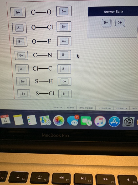Solved Indicate the direction of polarity of each covalent | Chegg.com