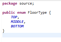 Solved I have done three classes and two enums for an | Chegg.com
