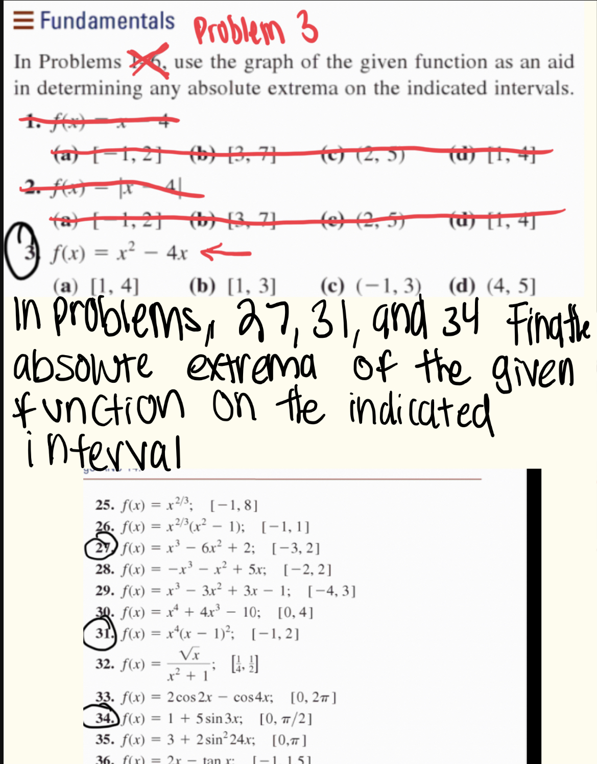 Solved ≡ Fundamentals Problem 3 In Problems 1 , use the | Chegg.com