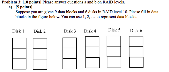 Solved Problem 3: [10 points) Please answer questions a and | Chegg.com