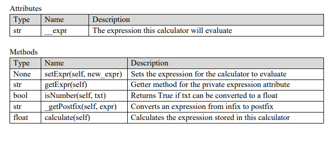 Solved Calculator Class Python Implement A Class That