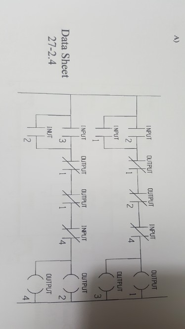 Solved 27 2.4 choose correct diagram A B C or D and short | Chegg.com