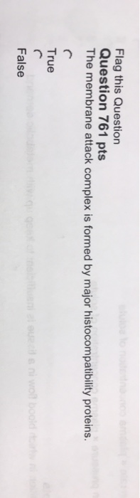 Solved Flag this Question Question 761 pts The membrane | Chegg.com