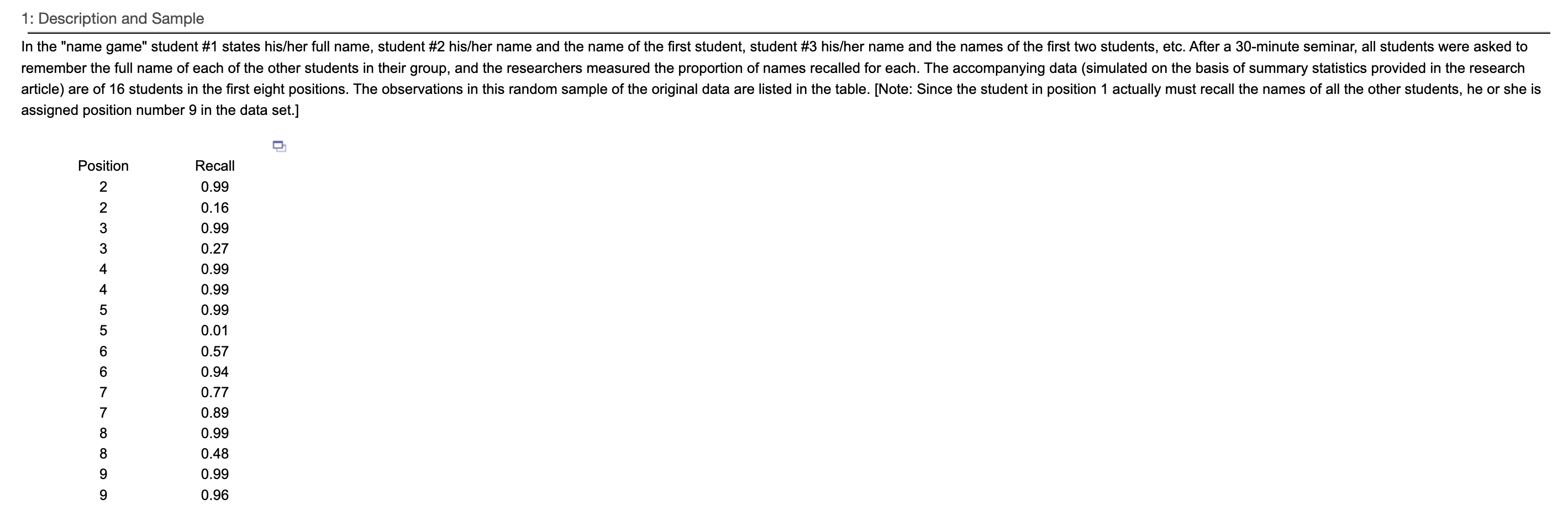 Solved in the words of the problem. 1 Click the icon to view | Chegg.com