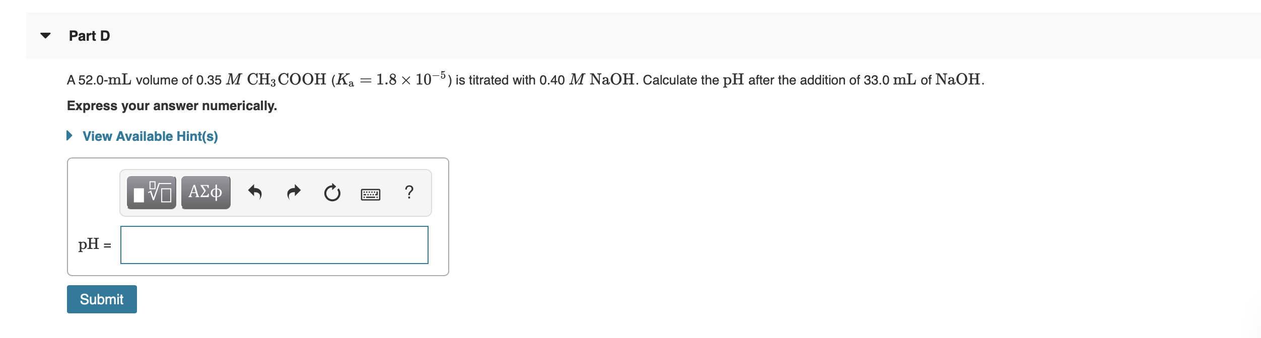 Solved Part A Identily each type of titration curve. Note | Chegg.com