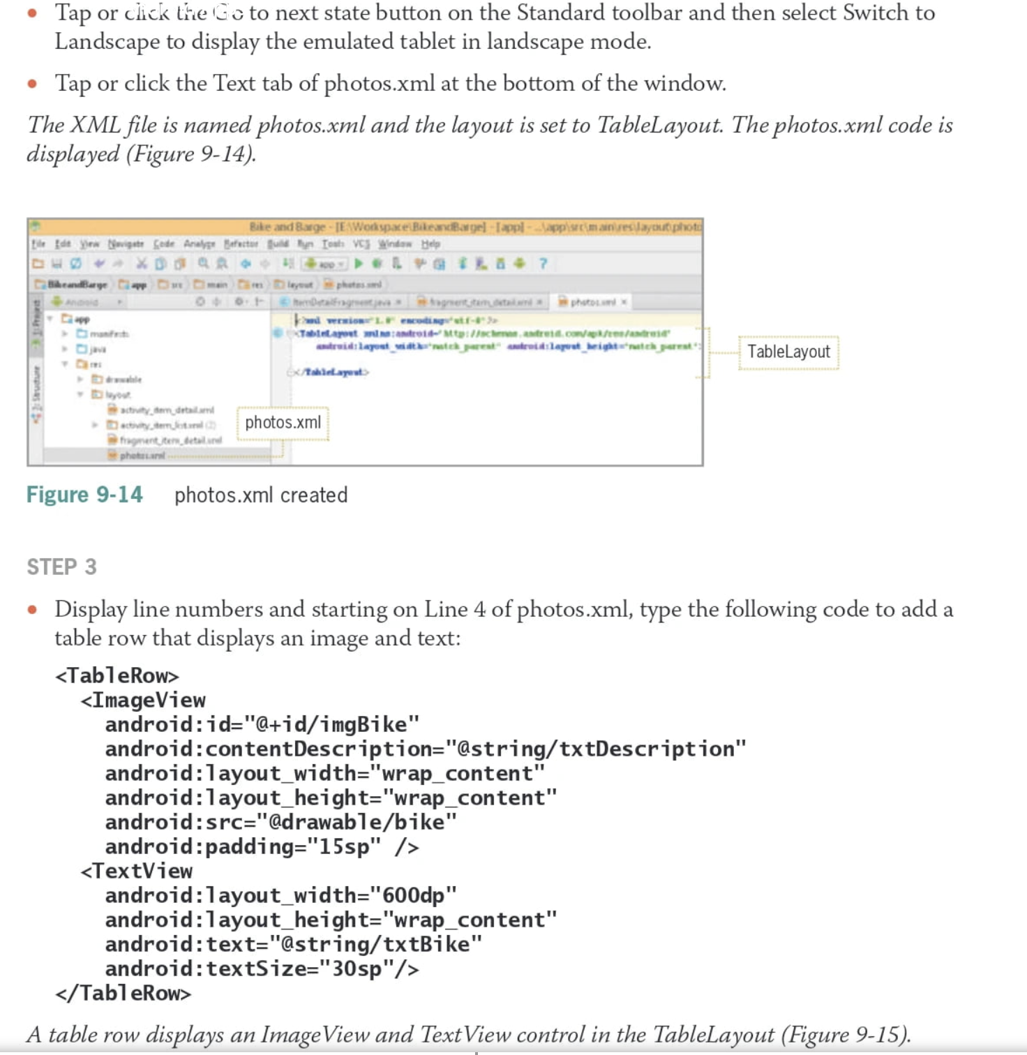 Solved The code should be written in JAVA in Android | Chegg.com