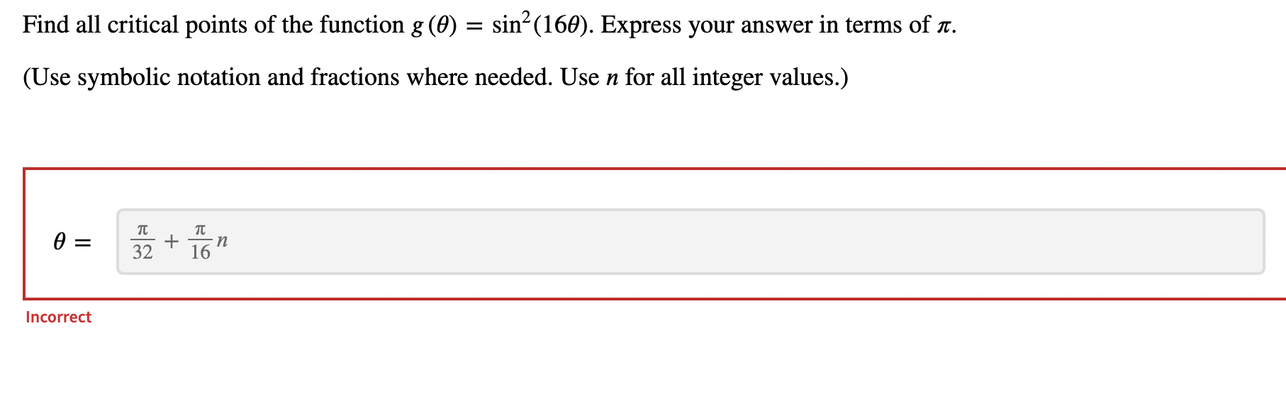 Solved Find all critical points of the function | Chegg.com