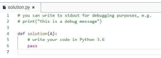 Solved Write a function: def solution (A) that, given an | Chegg.com Solved Write a function: def solution (A) that, given an | Chegg.com