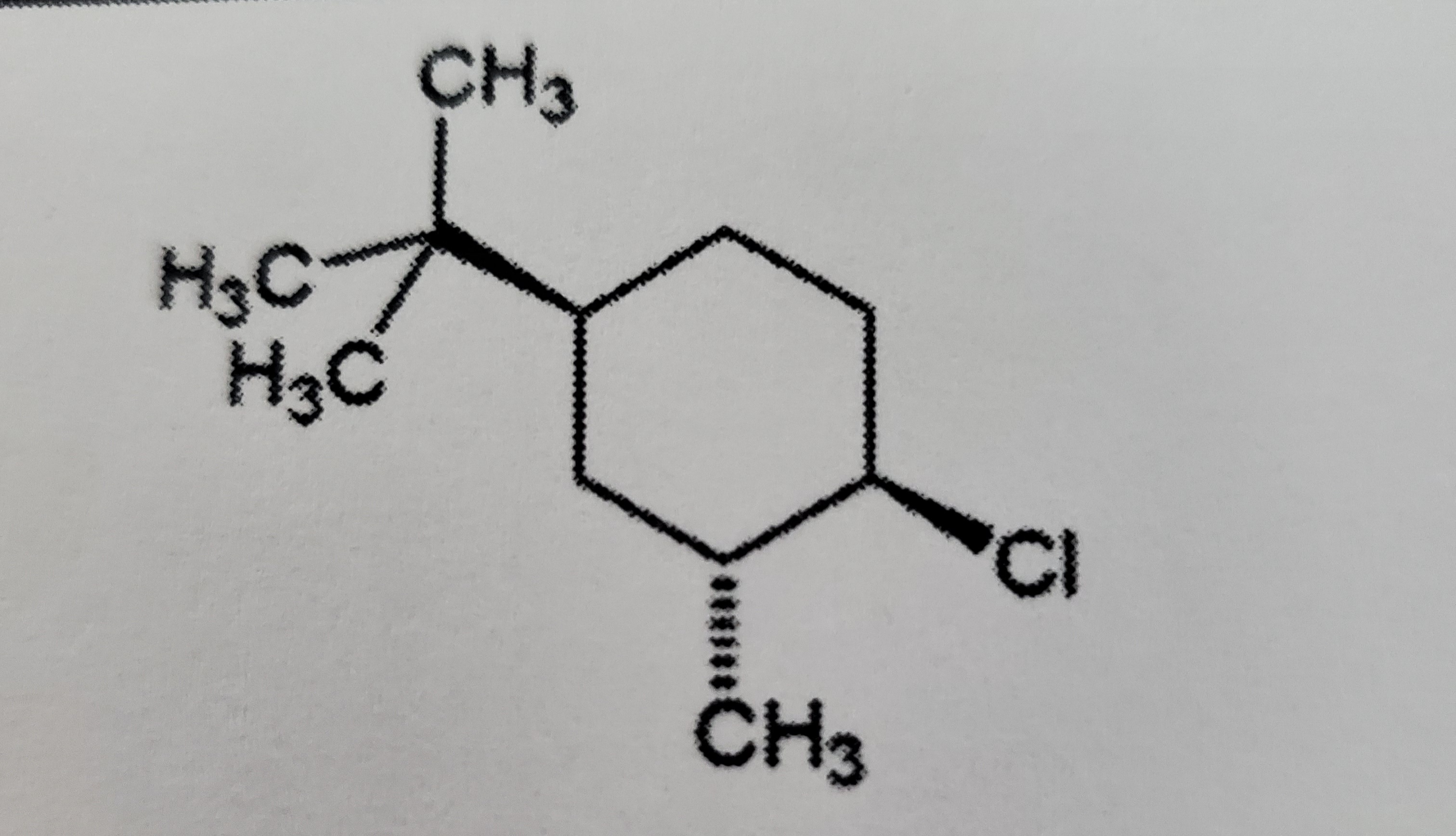 Solved draw two possible chair conformations: stable, less | Chegg.com
