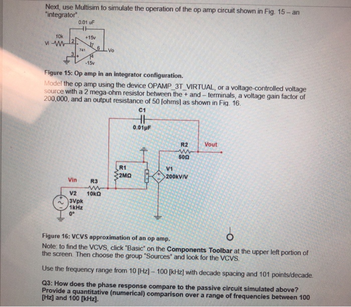 Solved Next, use Multisim to simulate the operation of the | Chegg.com