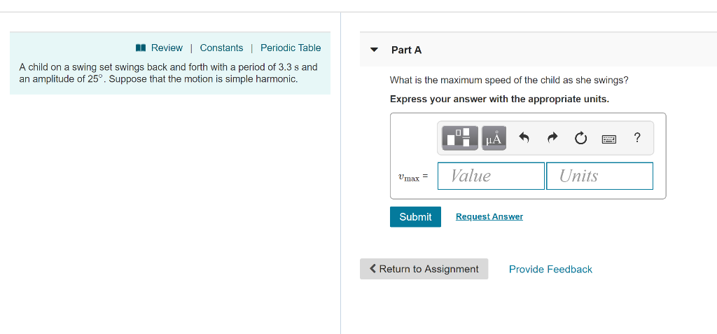 Solved Review I constants l Periodic Table Part A A child on | Chegg.com