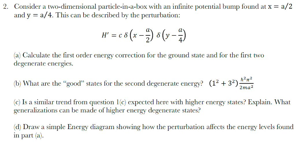Quantum Mechanics Problem