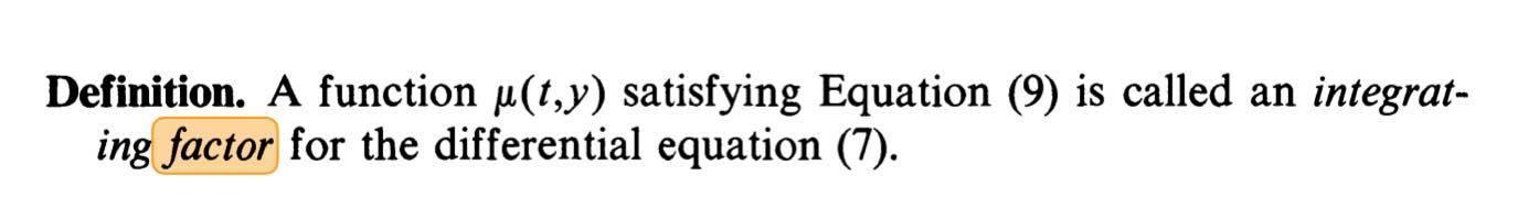 Solved Suppose now that we are given a differential equation | Chegg.com