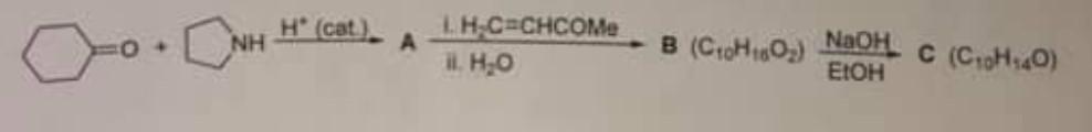 Solved 1 a) suggest reagents for converting cyclohexanone to | Chegg.com
