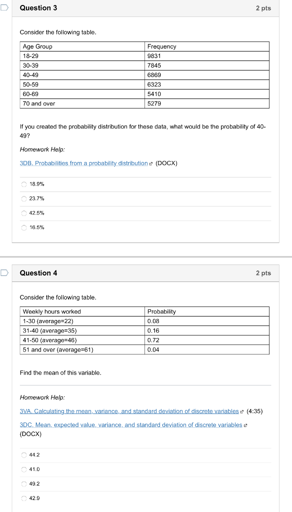 Solved D Question 1 2 pts Let x represent the height of | Chegg.com Solved D Question 1 2 pts Let x represent the height of | Chegg.com