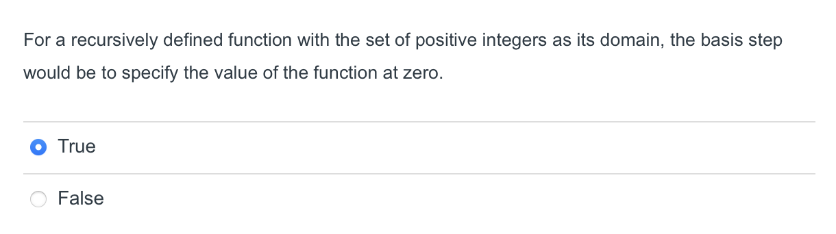 Solved ASAP [Computer science, Discrete Structures]TRUE or | Chegg.com