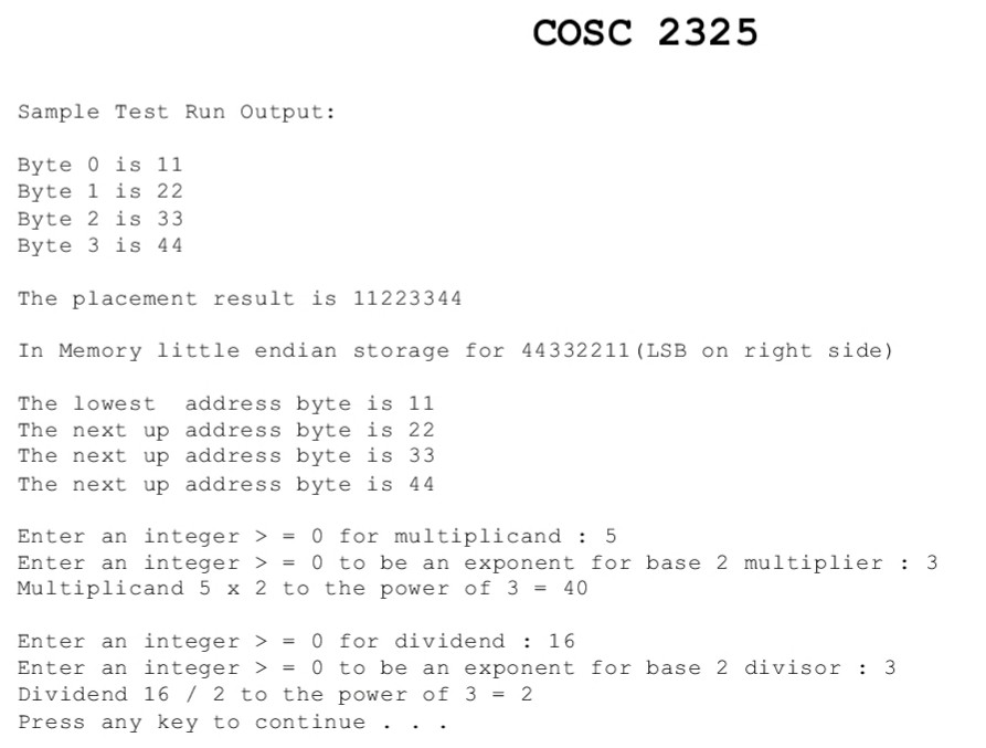 COSC 2325 In th is project download the Shifter.cpp | Chegg.com