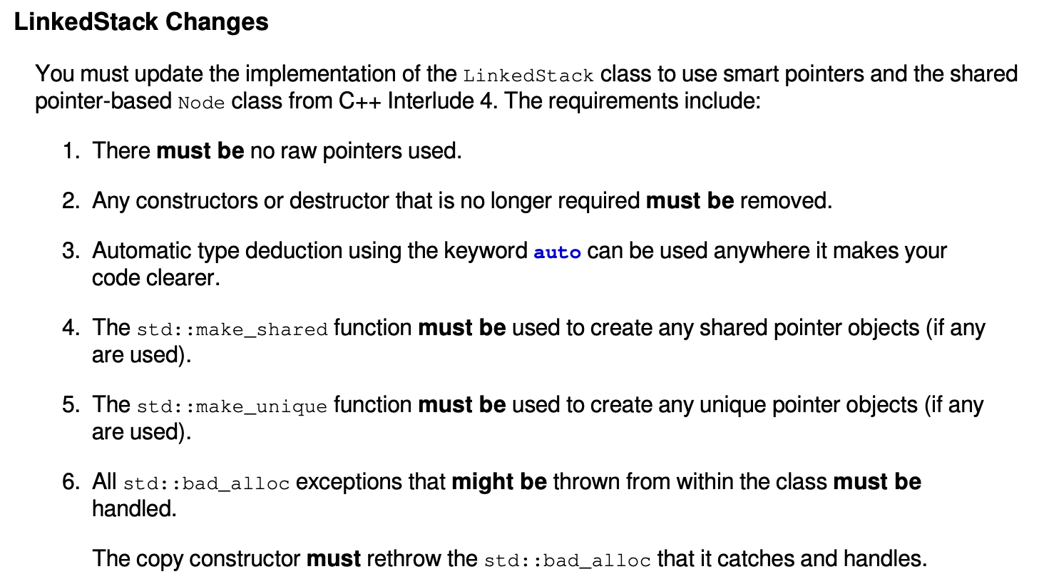 Hi! I need some help creating this Linked Stack | Chegg.com