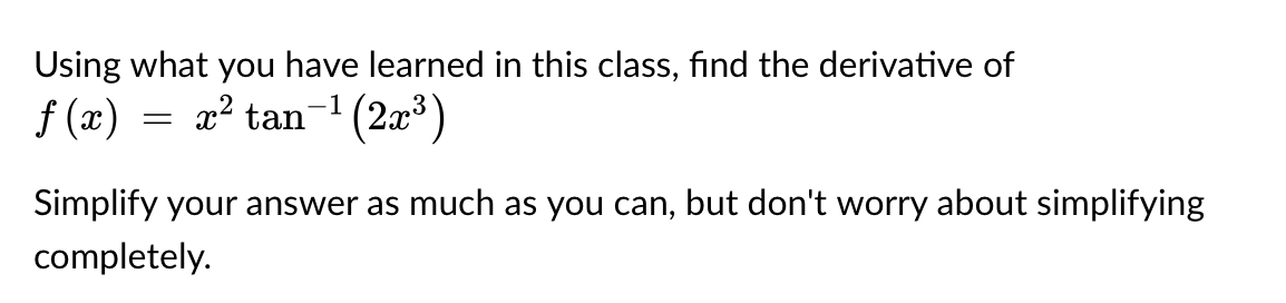 Solved Using what you have learned in this class, find the | Chegg.com