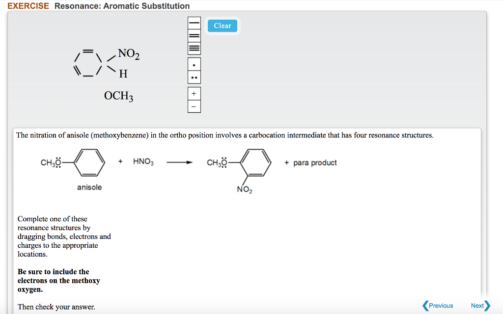 Solved Resonance Draw The Resonance Structure Of Anisole Solved: The
