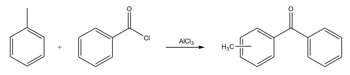Solved In this reaction, the aluminum chloride catalyst | Chegg.com