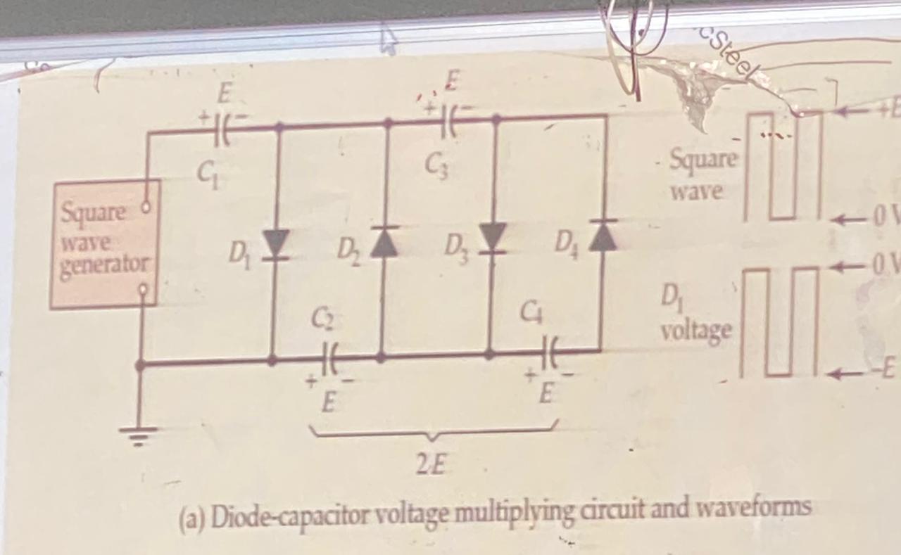 Solved Reach 1000v using this circuit by repeat it if the | Chegg.com