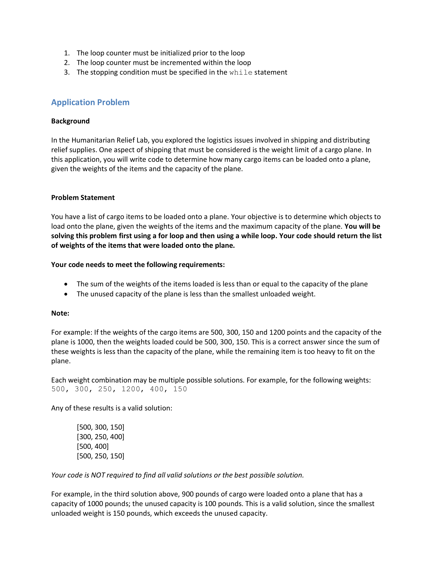 Solved please give me codes for warm up problem and | Chegg.com