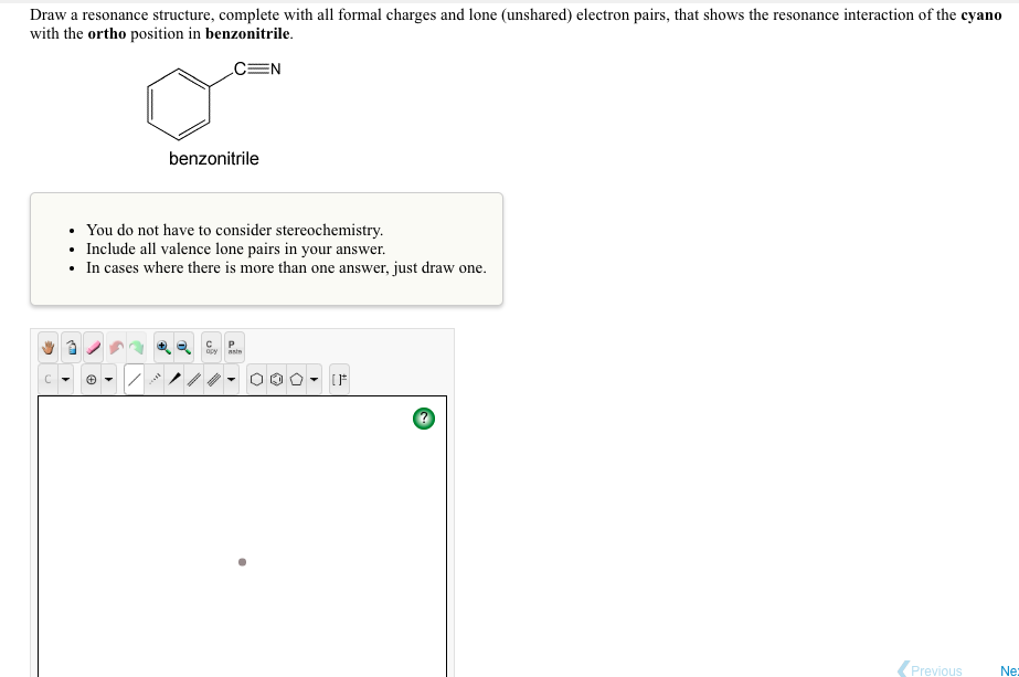 Solved Draw a resonance structure, complete with all formal | Chegg.com