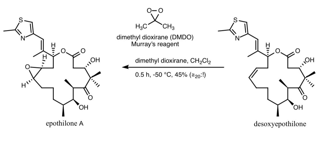 Solved 0-0 X H3C CH3 dimethyl dioxirane (DMDO) Murray's | Chegg.com