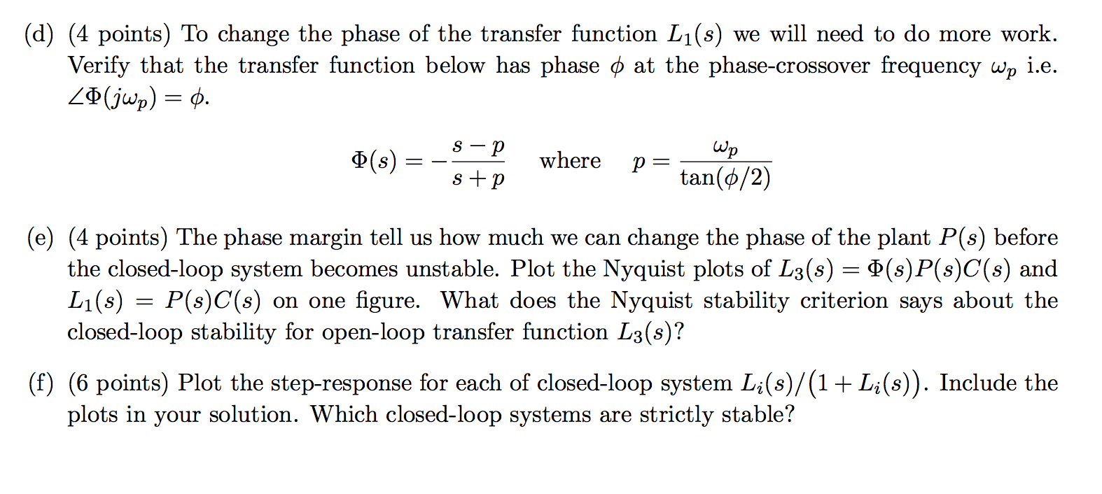 Consider a standard unity-feedback system below with | Chegg.com