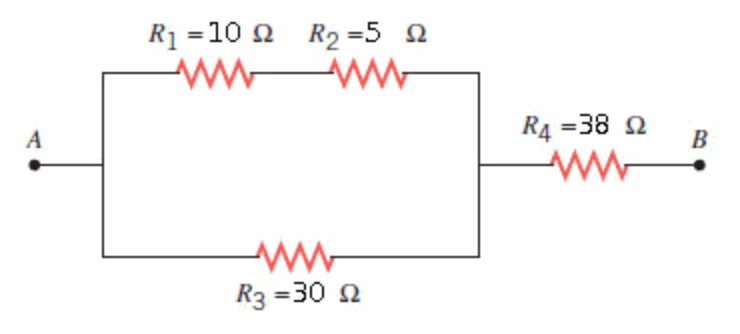 Solved Given the following circuit, find the equivalent | Chegg.com