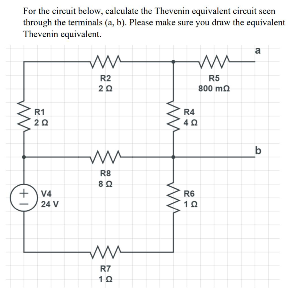 Solved For the circuit below, utilize only the node-voltage | Chegg.com