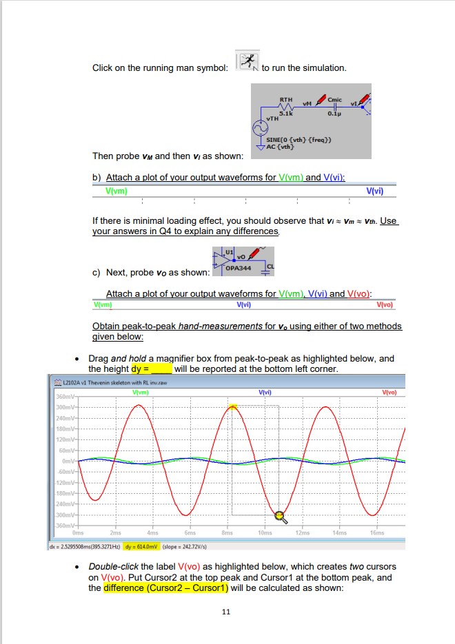 Solved (8) Determine the maximum undistorted input with the | Chegg.com
