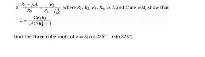 Solved R1 + jwL R2 , where R1, R2, R3, R4, w, L and C are | Chegg.com