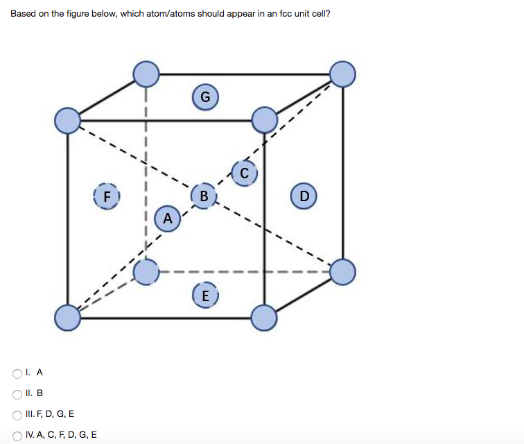 Solved Based on the figure below, which atom/atoms should | Chegg.com