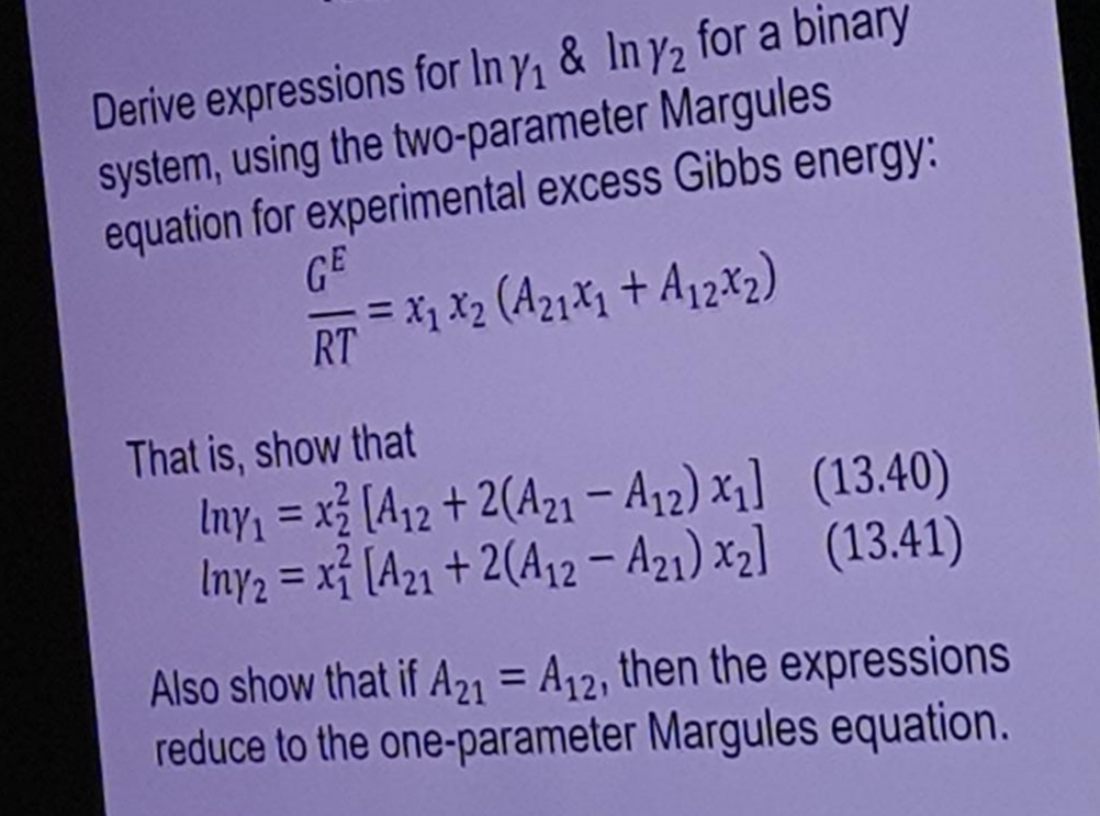 Solved Derive expressions for Iny1 & Iny2 for a binary | Chegg.com
