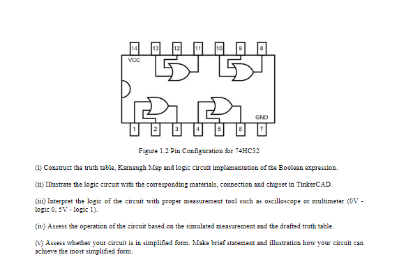 Solved Apparatus: TinkerCAD Given the Boolean Algebra | Chegg.com