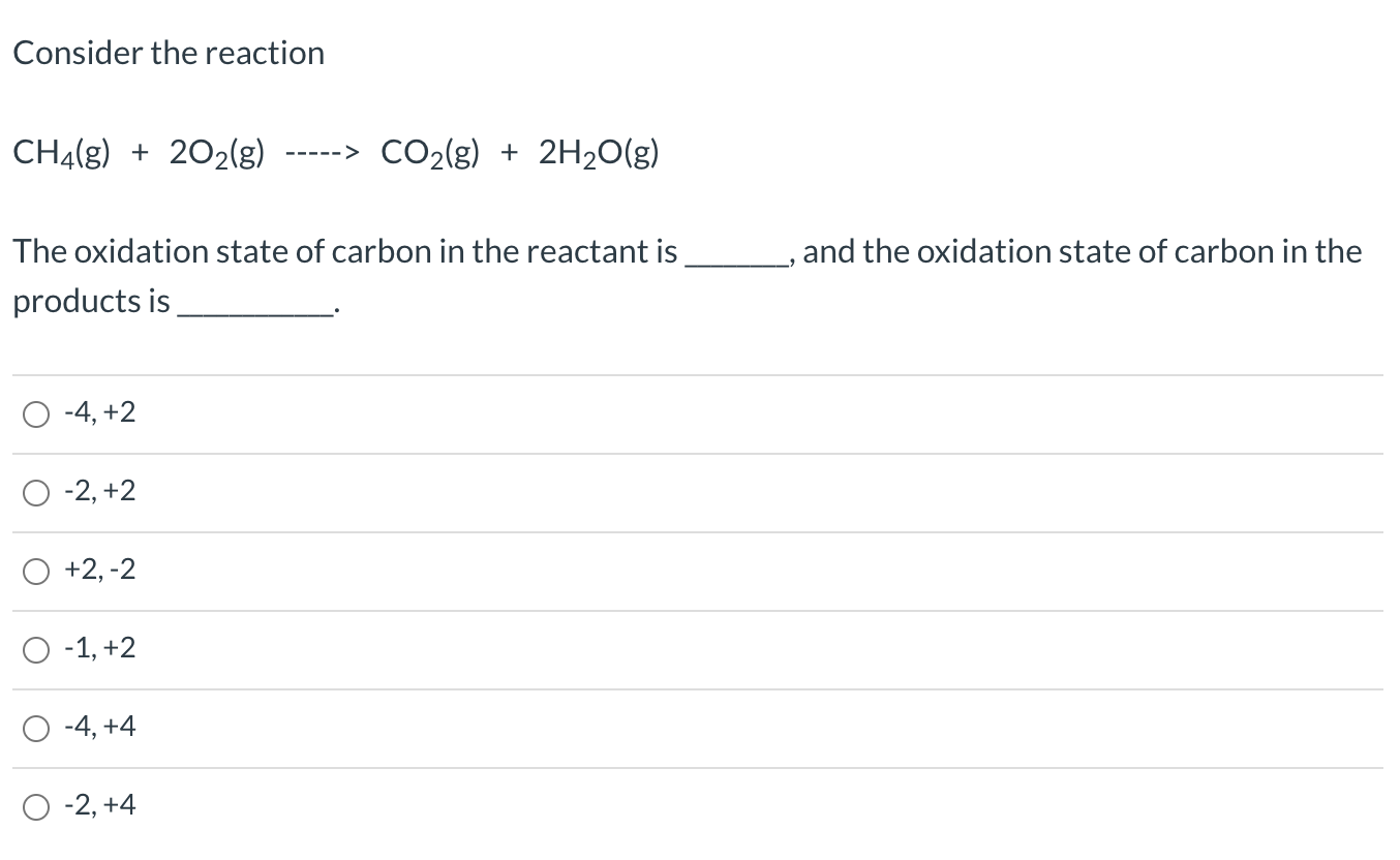 Solved Consider The Reaction Ch4 G 2o2 G Co2 G