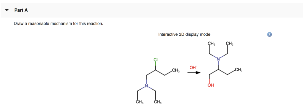 Solved Part A Draw a reasonable mechanism for this reaction. | Chegg.com
