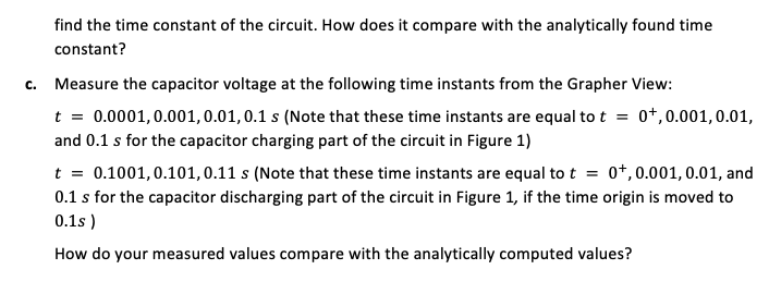 Solved Pre-Lab Exercise (Simulate): Simulate RC Circuits | Chegg.com