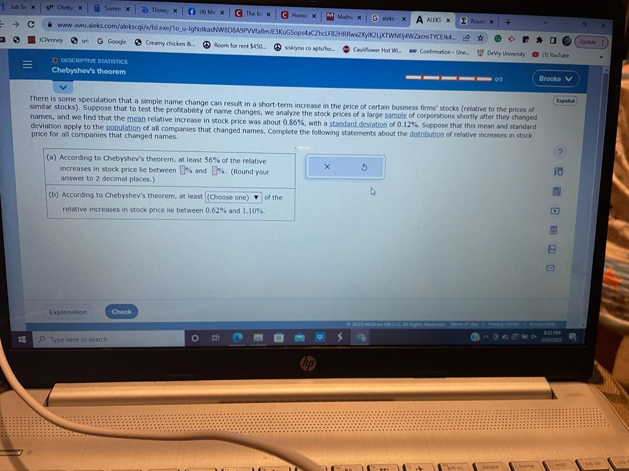 Solved There is some speculation that a simple name change | Chegg.com