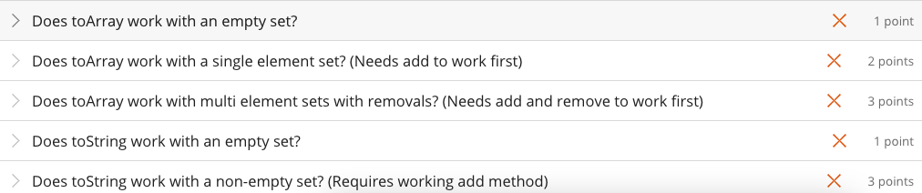 Solved A Simple Set Data Structure A The final due date for | Chegg.com