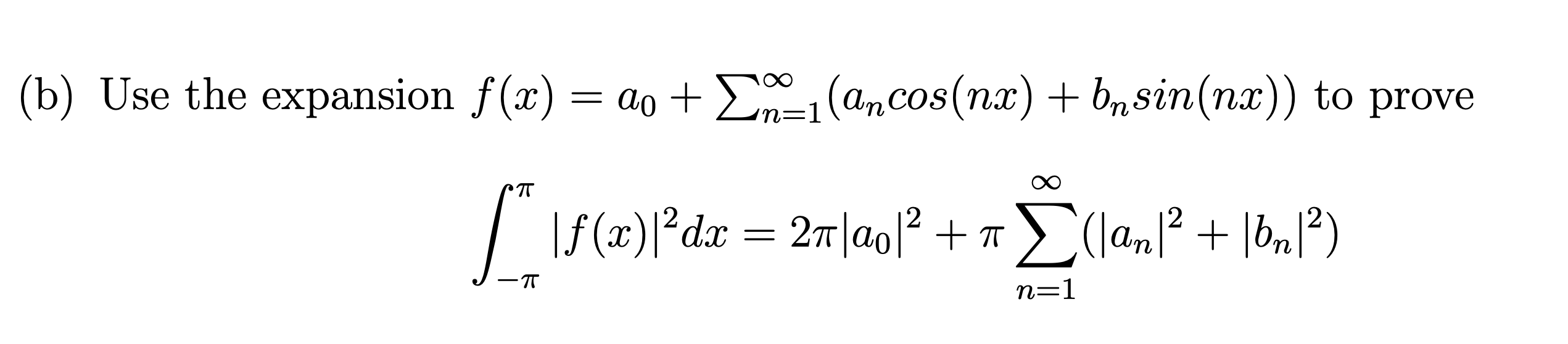 Solved 3. Orthogonality of Trigonometric functions (20%) (a) | Chegg.com