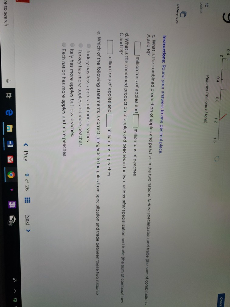 Solved Help Save & Exit Subm 9 Gains from Specialization and | Chegg.com Solved Help Save & Exit Subm 9 Gains from Specialization and | Chegg.com