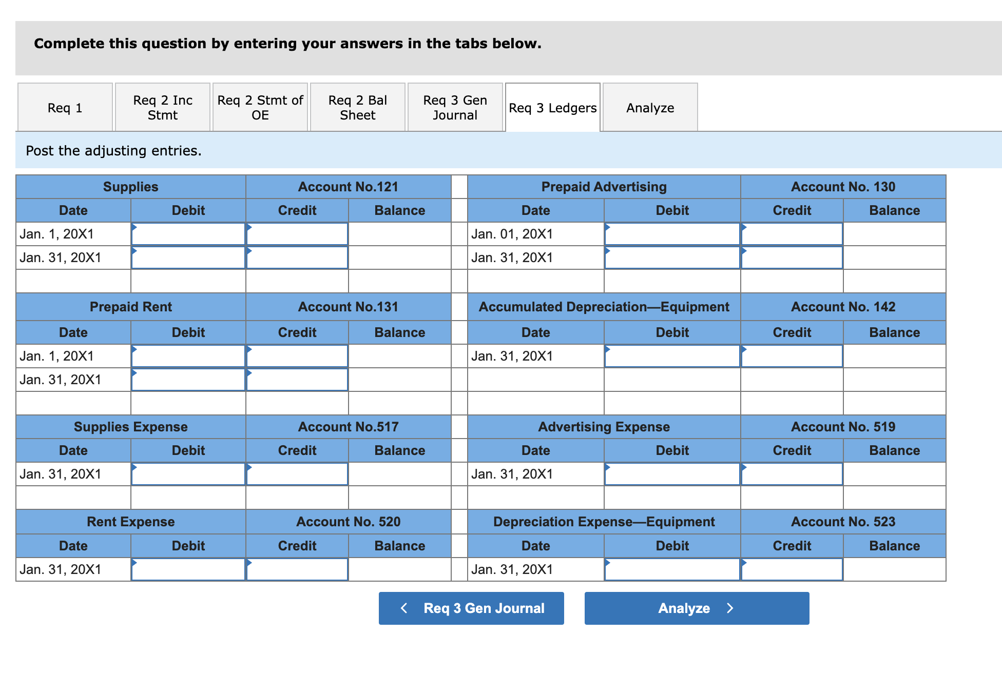 Solved Complete the worksheet for the month.Complete this | Chegg.com