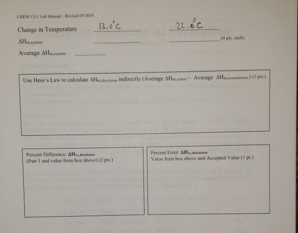 Solved (Unless otherwise noted, 1 pt. for each blank) Part | Chegg.com