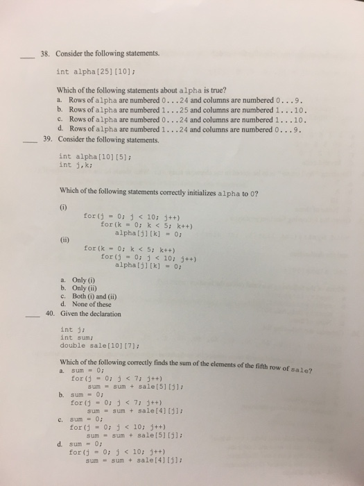 Solved 23. The member functions of a class must be public. | Chegg.com