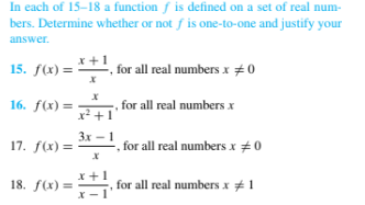 Solved In 18 a function f is defined on a set of real | Chegg.com